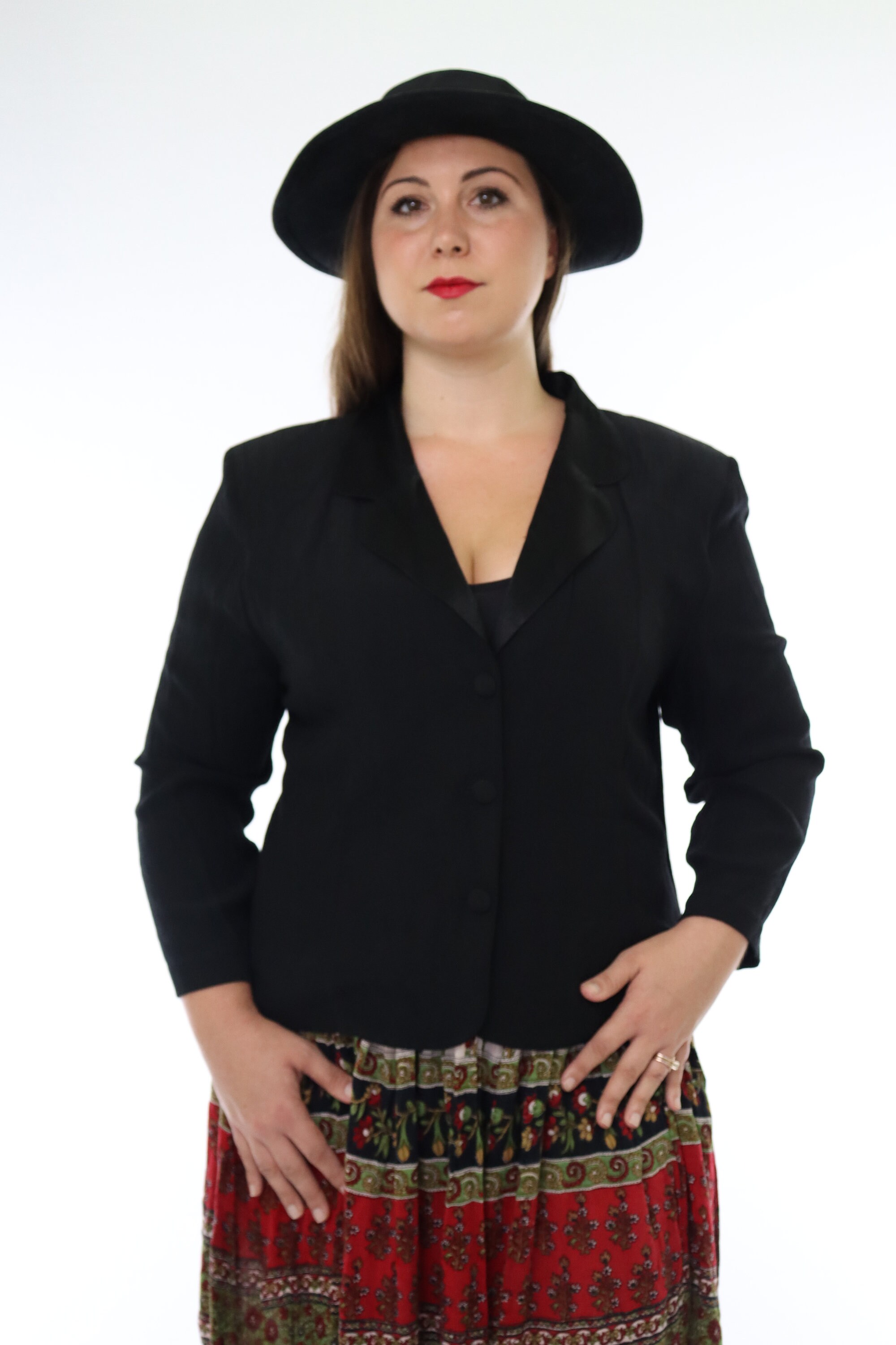 Glam Goth 1990s Satin Sheer Back Rosette Embellishment - Etsy