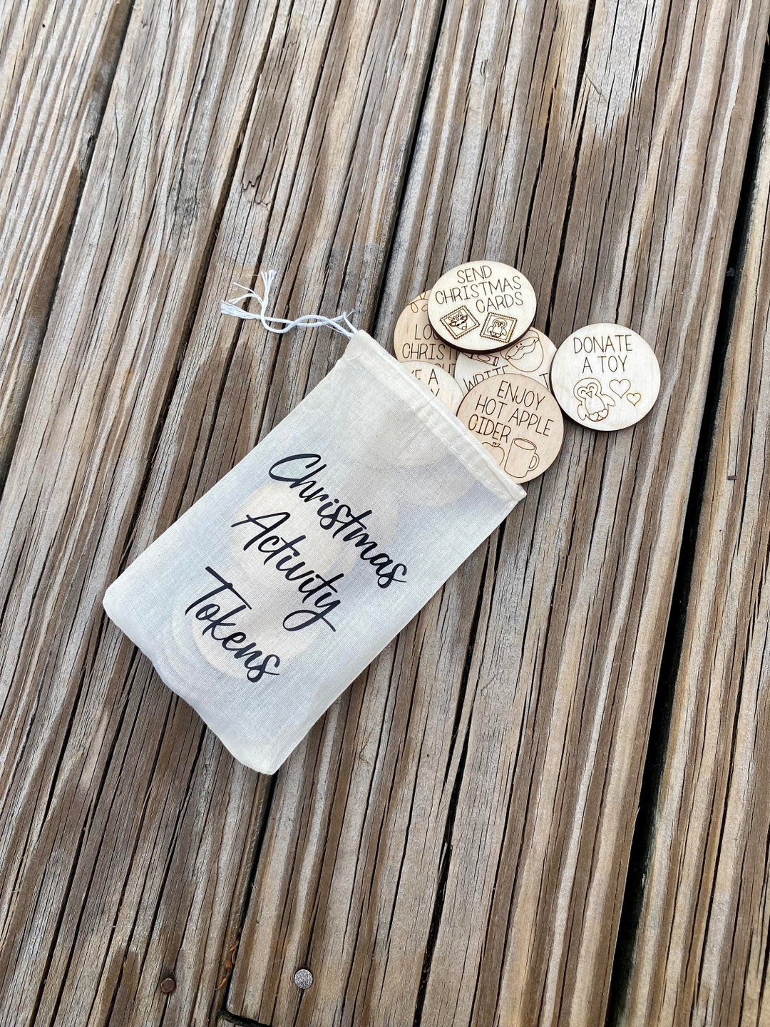 Christmas Activity Tokens / Advent Tokens / Christmas Bucket List ...