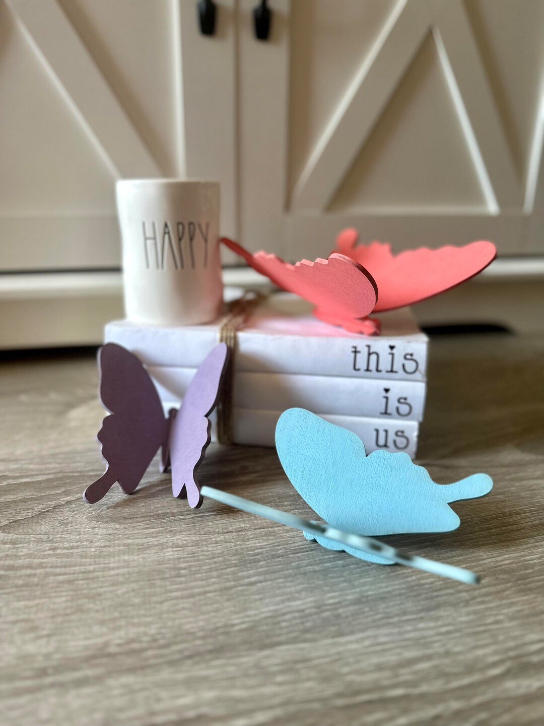 3D Butterflies / 3D Butterfly Decor / Spring Decor / Mantle Decor ...