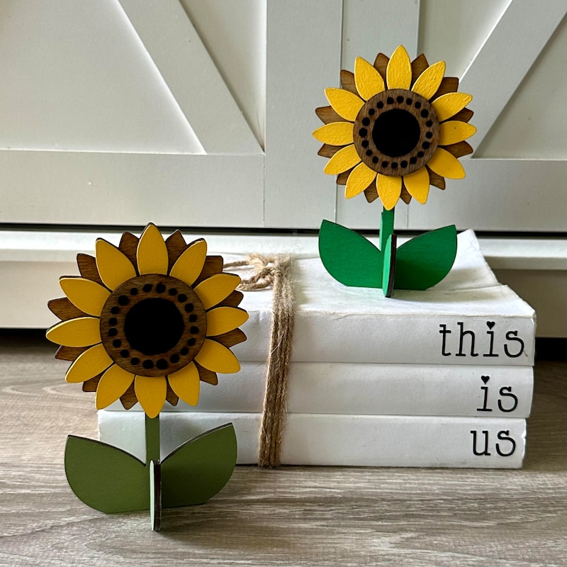 Primitive Sunflower - Etsy