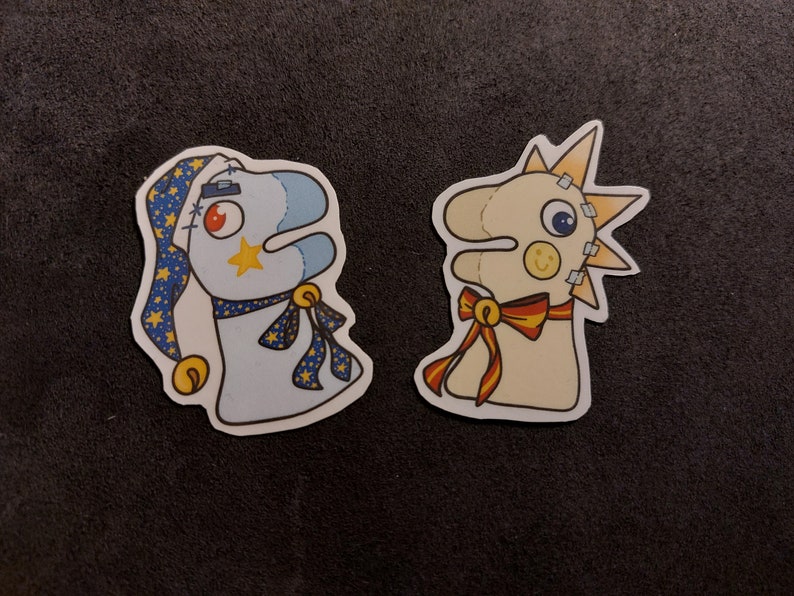 Sun and Moon Sock Puppet Friends - Etsy