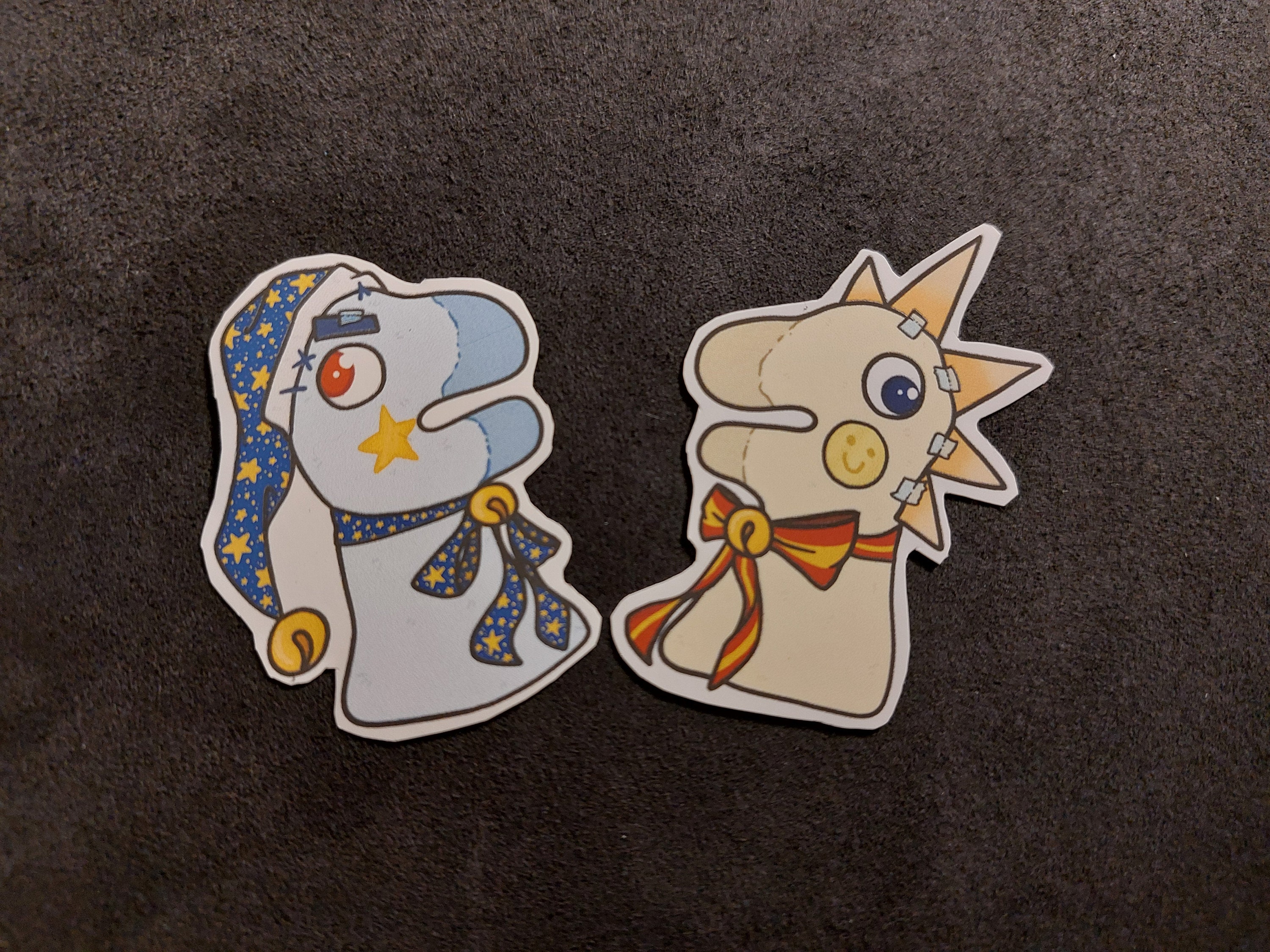 Sun and Moon Sock Puppet Friends - Etsy