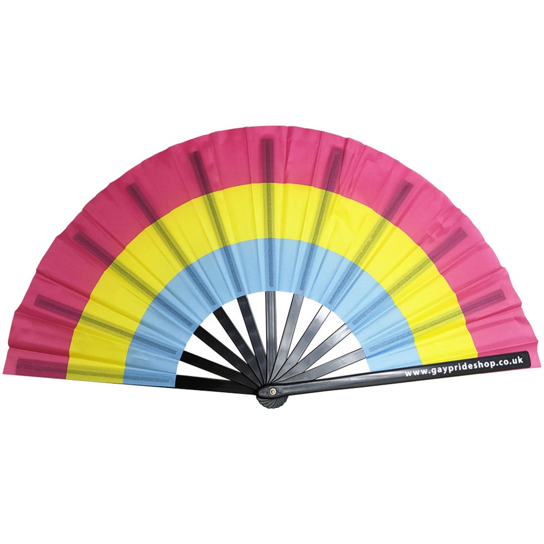Giant Cracking Fan Pansexual Flag - Etsy Australia