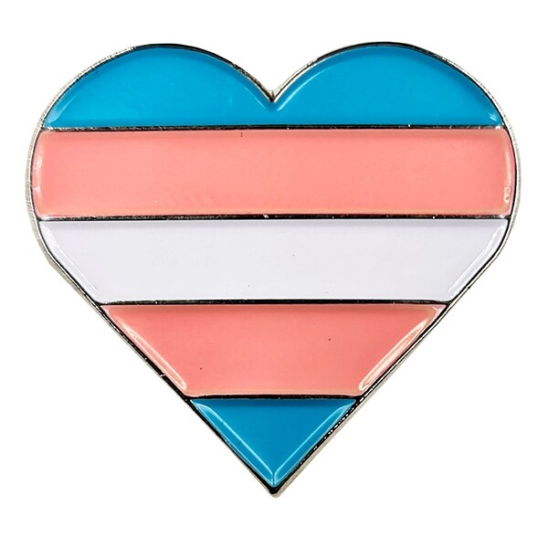 Transgender Flag Pin - Etsy