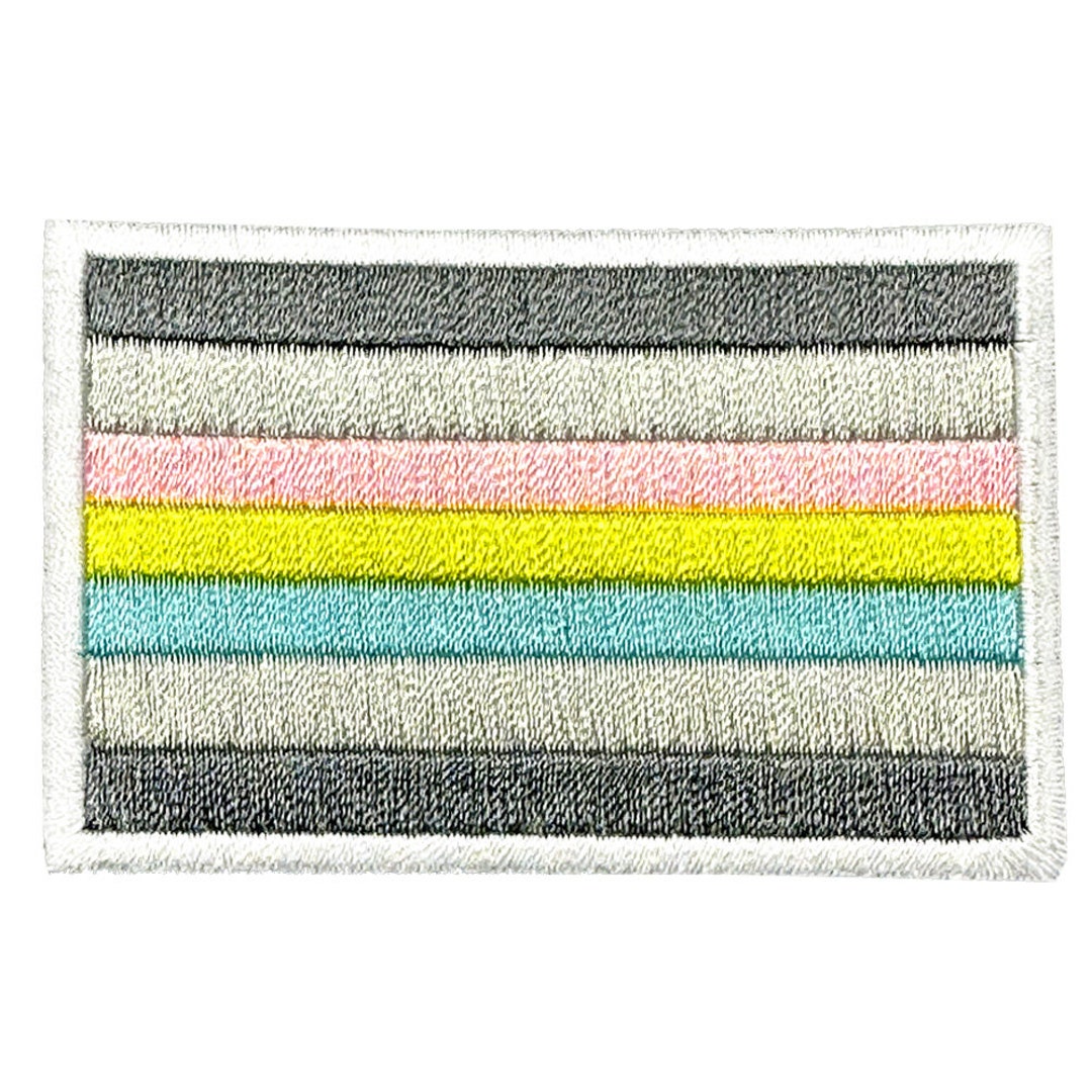 Demiflux Flag Rectangular Embroidered Iron-on Festival Patch - Etsy