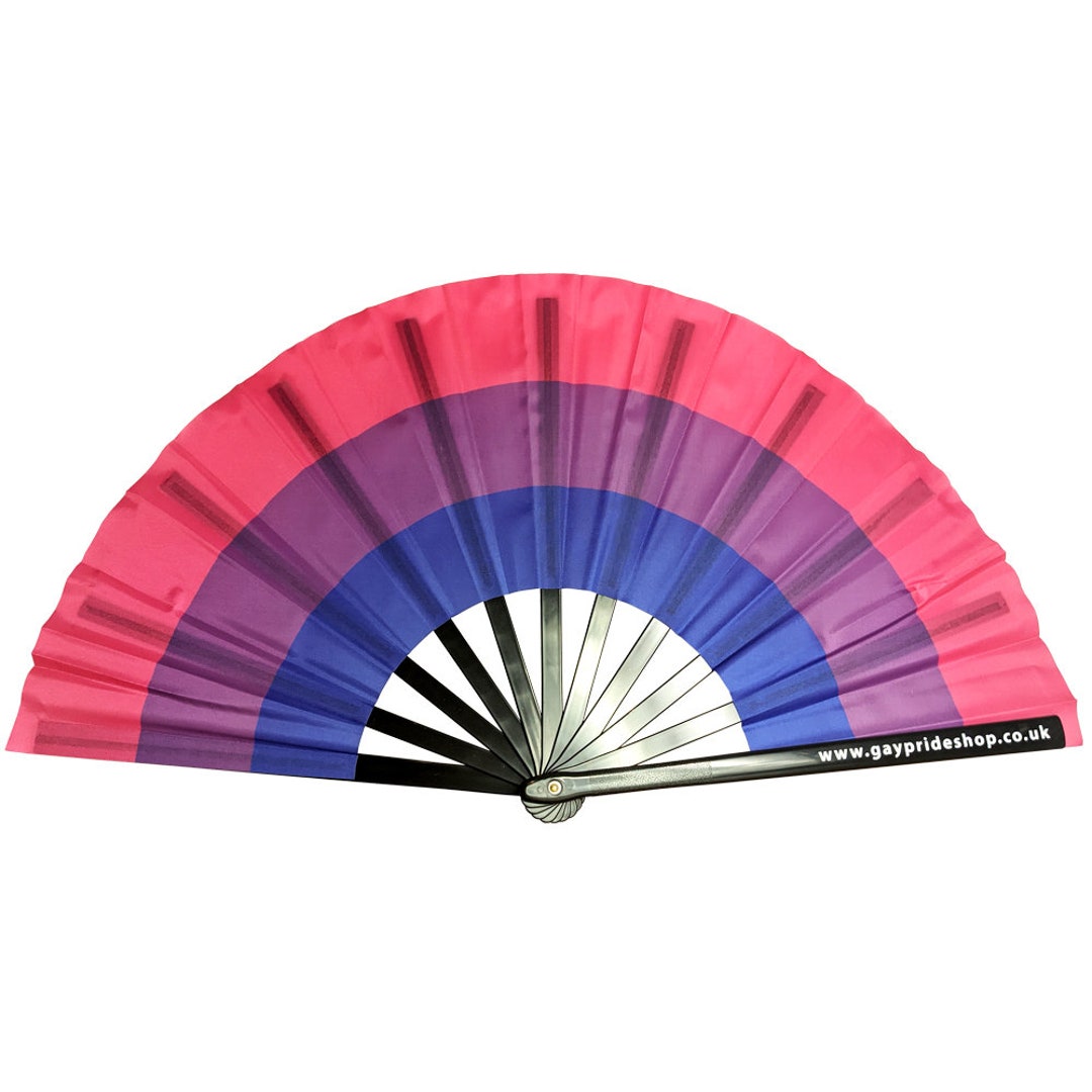Giant Cracking Fan Bisexual Flag - Etsy Australia