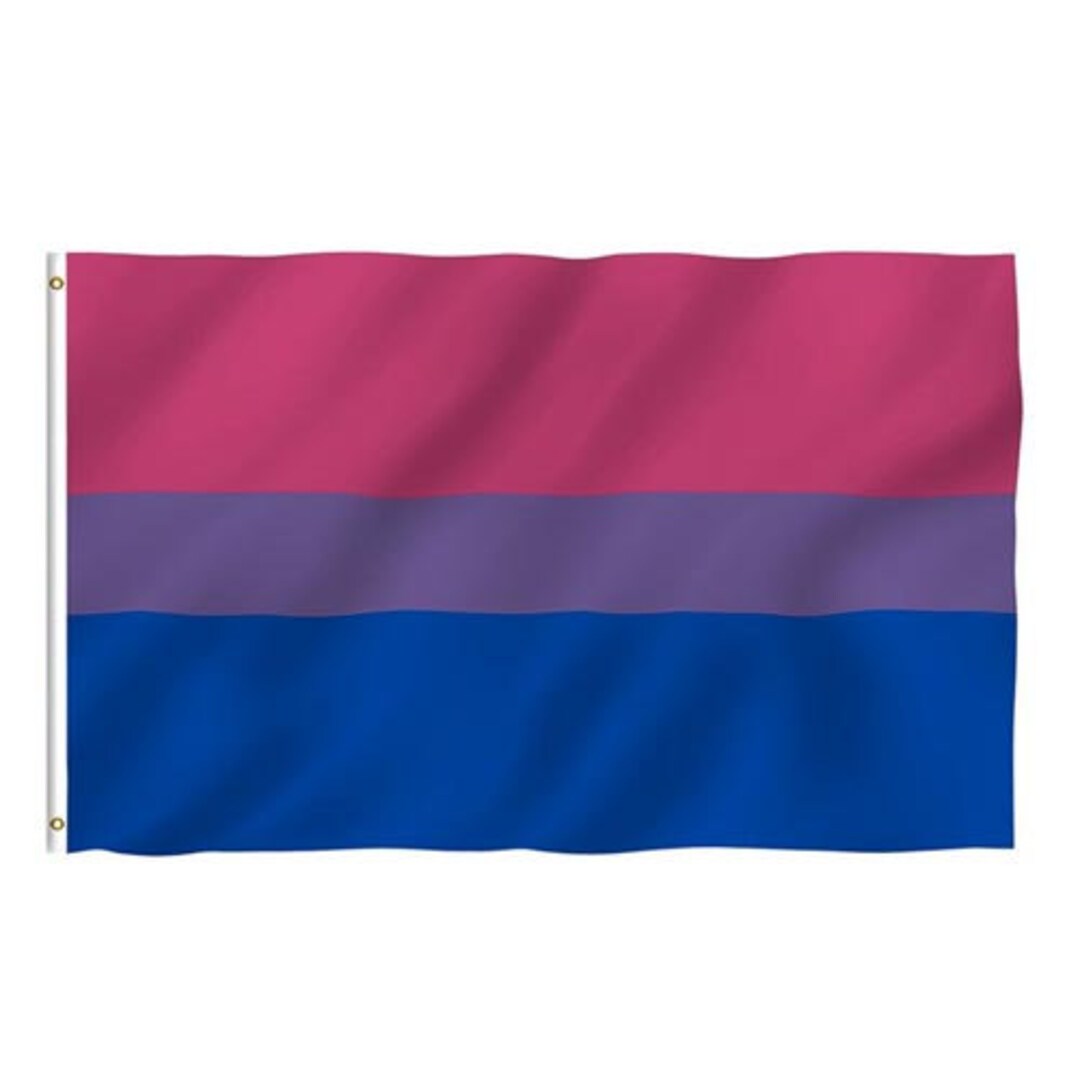 Bisexual / Bi Premium Flag / 5ft X 3ft / With Sewn Hems & Grommets - Etsy