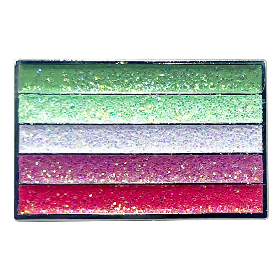 Abrosexual Pride Flag Silver Metal Rectangle Lapel Pin Badge - Etsy