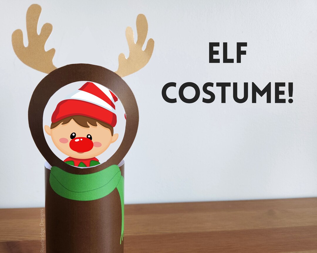 Elf Reindeer Costume | Christmas Elf Activity | Holiday Elf Ideas ...