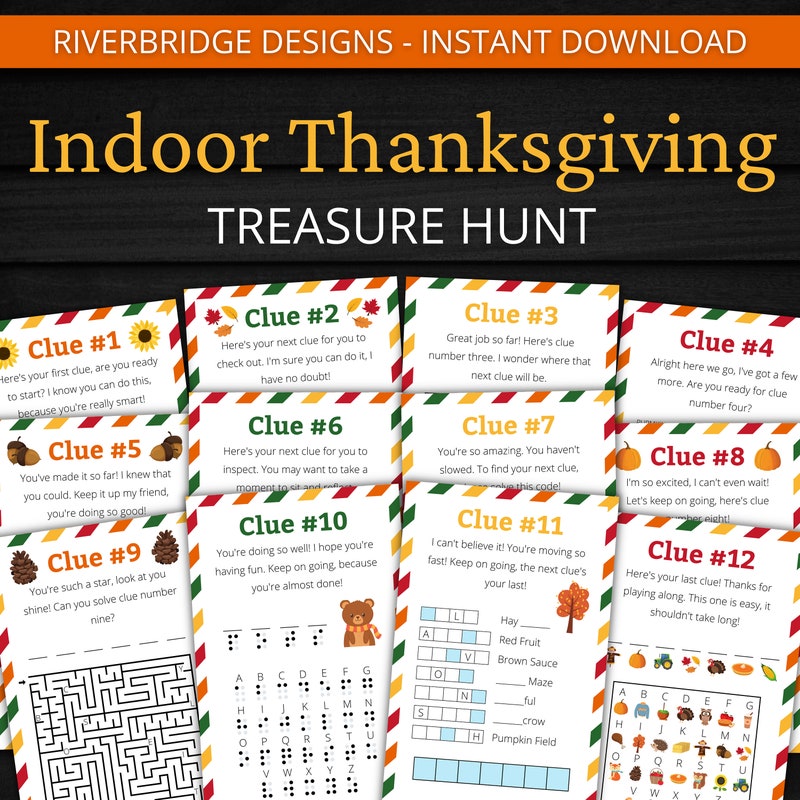 Scavenger Hunt Dice Game - Etsy