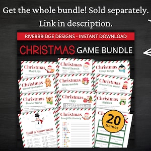 Christmas Mad Libs | Printable Christmas Game | Christmas Activity for ...