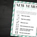 New Year's Eve Candy Dice Game Printable New Year's Game New Years ...