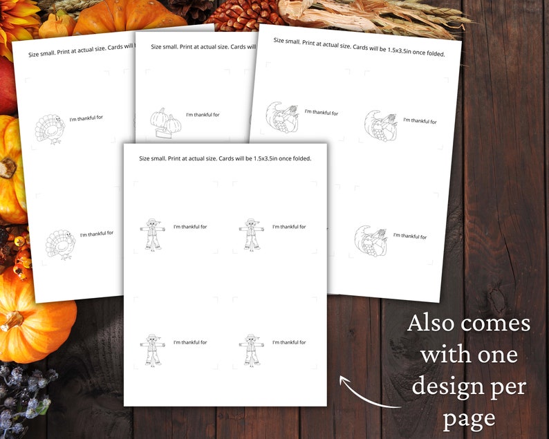 Thanksgiving Place Cards | Thanksgiving Activity for Kids | Coloring ...