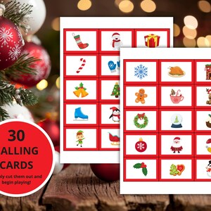 Christmas Bingo | Christmas Party Game | Printable Activities for ...