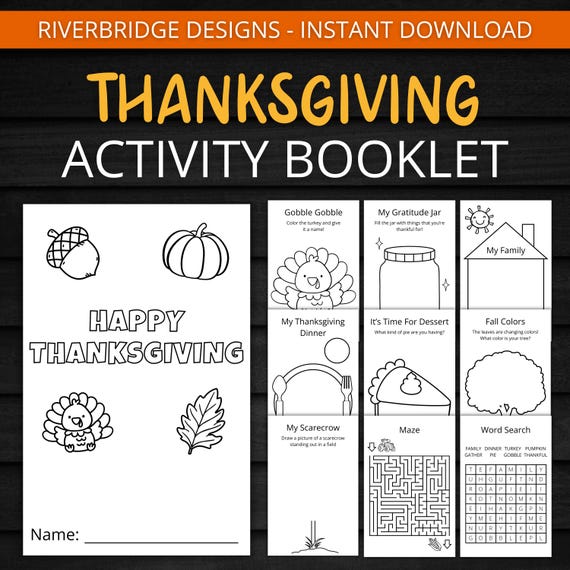 Thanksgiving Printable Activity Worksheets Thanksgiving Sentence