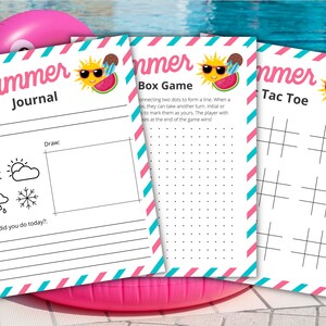 Summer Game Bundle | Printable Summer Games and Activities for Kids and ...
