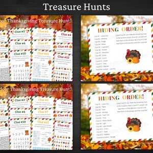 Thanksgiving Mega Game Bundle | Printable Thanksgiving Games for Kids ...