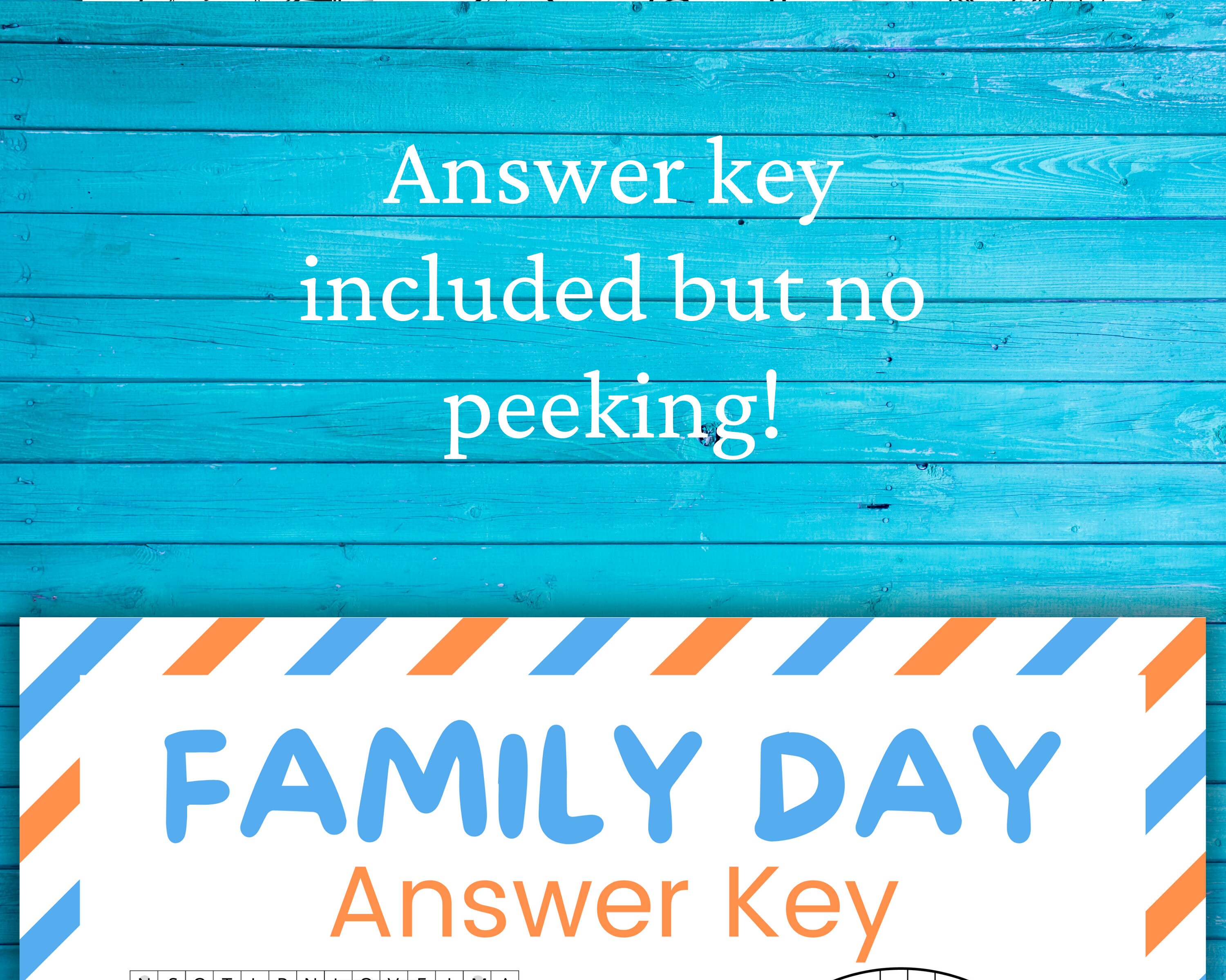Family Day Game Bundle | Printable Family Day Games and Activities for ...