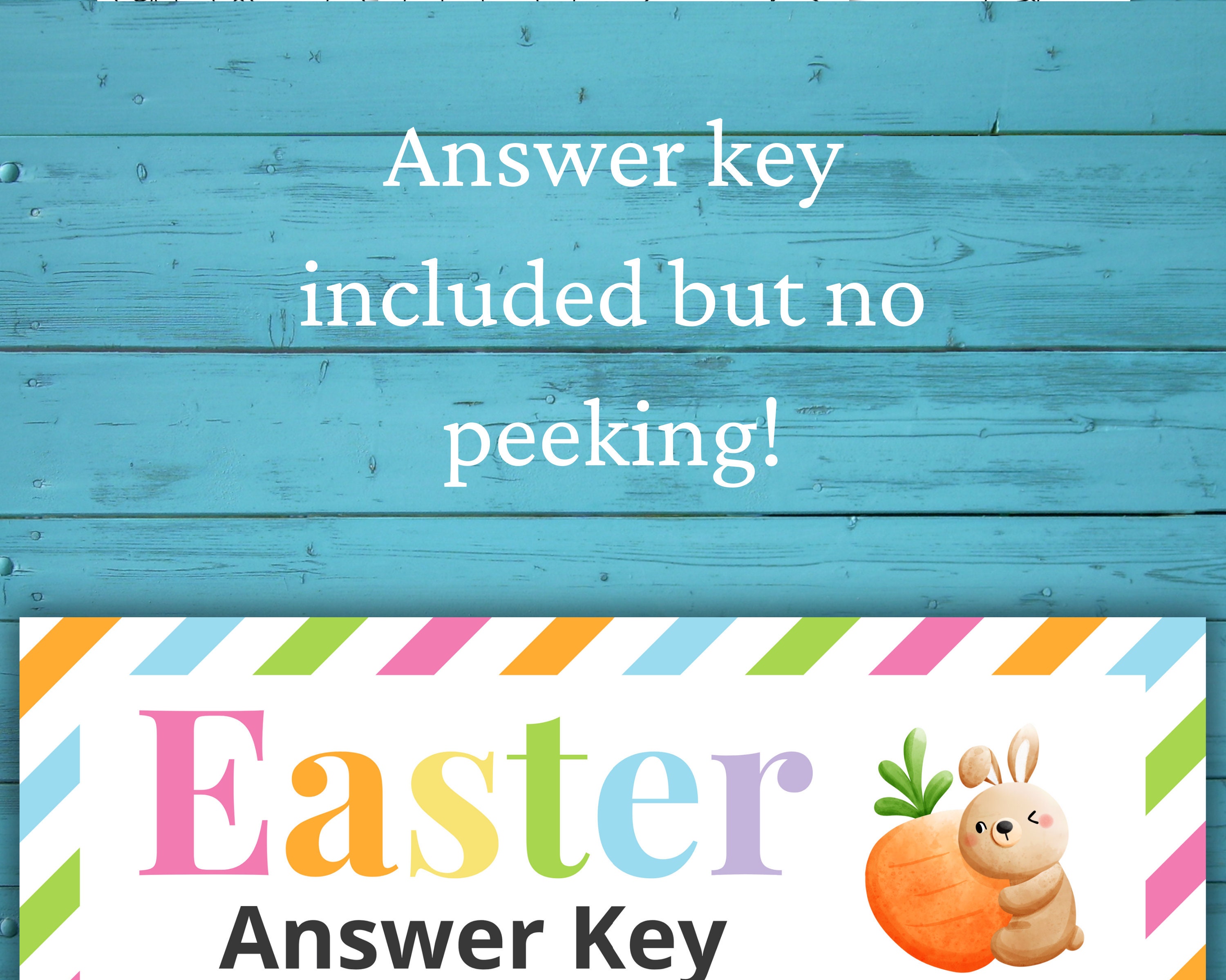 Easter Game Bundle | Printable Easter Games for Kids and Adults | Party ...