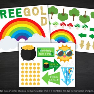 Printable Leprechaun Trap Kit | St. Patrick's Day Activity for Kids ...