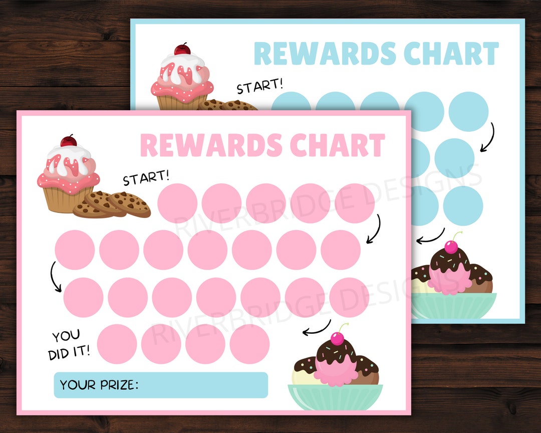 Rewards Chart Printable for Children and Toddlers | Potty Chart ...