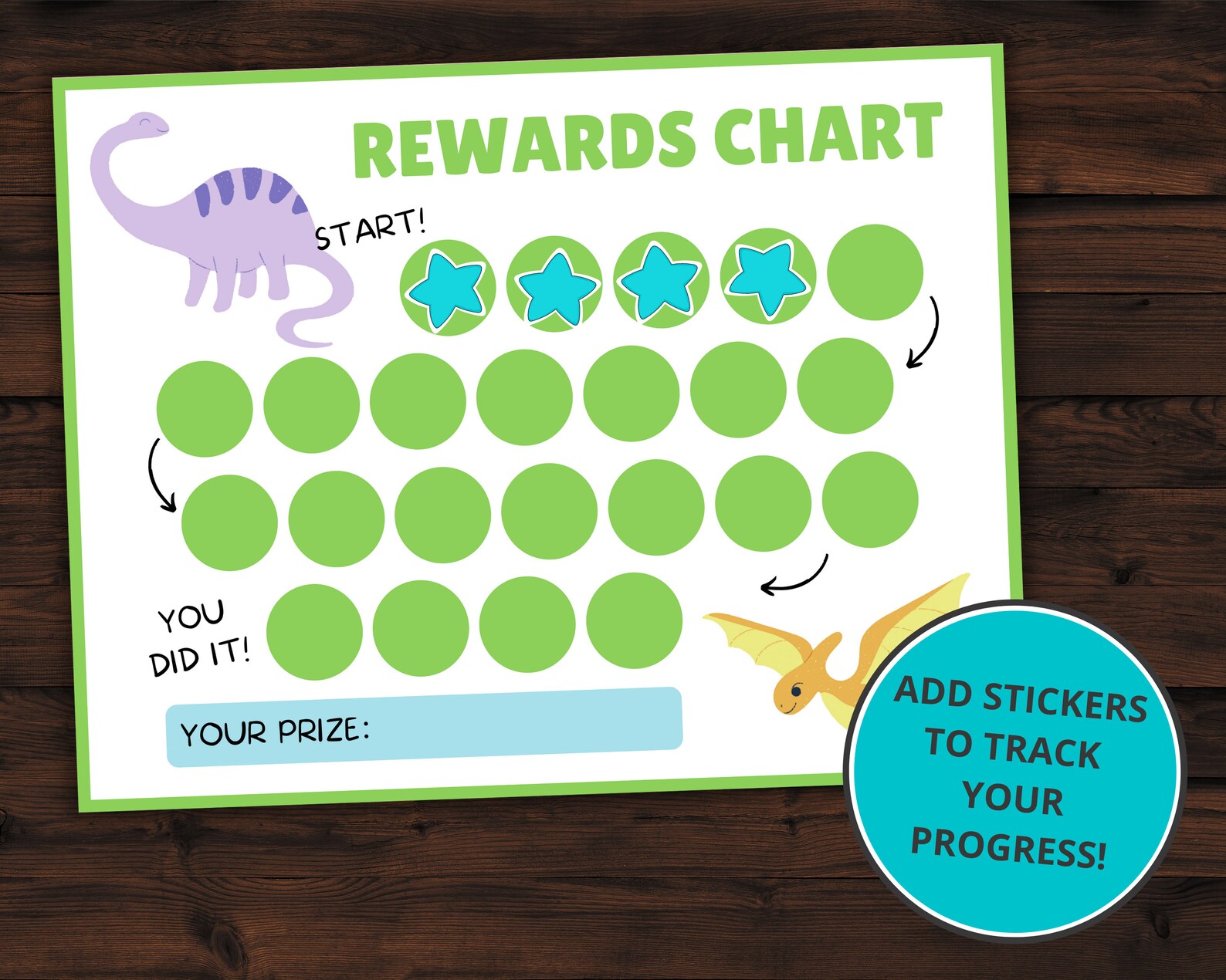 Rewards Chart Printable for Children and Toddlers Potty | Etsy