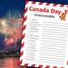 Canada Day Unscramble Game | Printable Canada Day Game | Canada Day ...