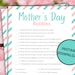 Mother's Day Riddles Printable Mother's Day Games - Etsy