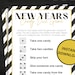 New Year's Eve Candy Dice Game Printable New Year's Game New Years ...