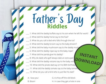Father's Day Game Bundle Printable Father's Day Games for Kids and ...