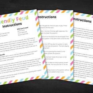 Easter Friendly Feud | Printable Easter Activity for Kids and Adults ...