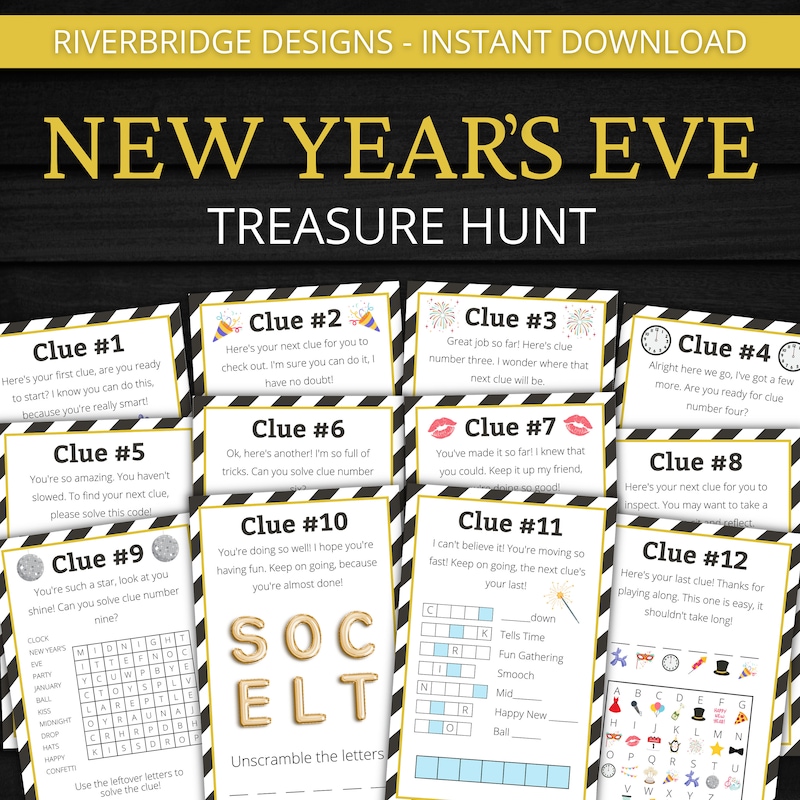 New Years Eve Box Png - Etsy