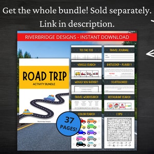 Road Trip Scavenger Hunts | Road Trip Games | Printable Activities for ...