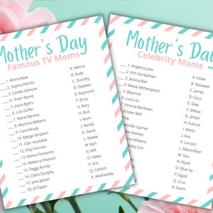 Mother's Day Game Bundle | Printable Mother's Day Games for Kids and ...