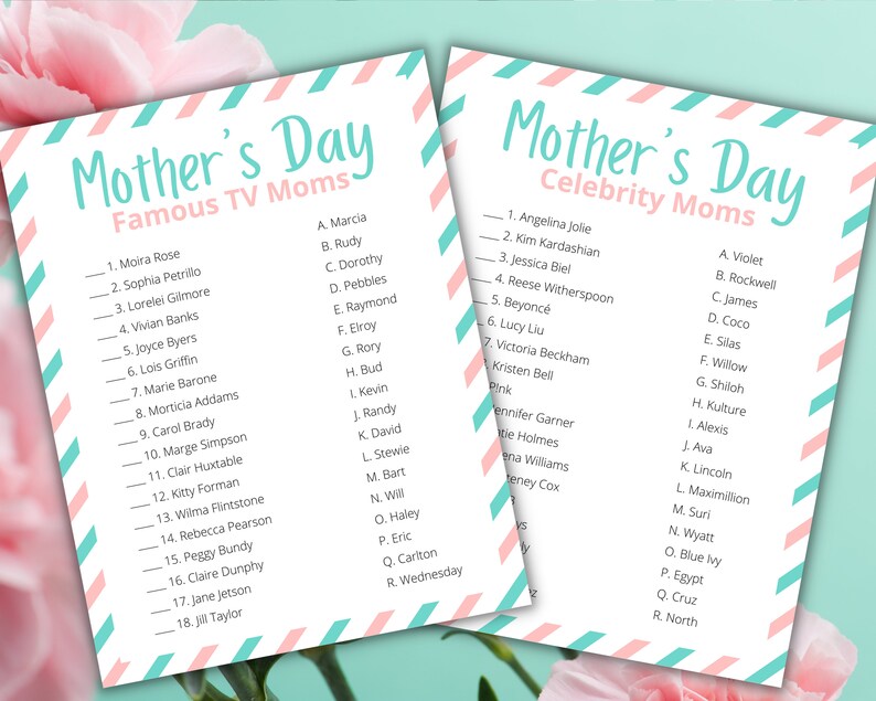 Mother's Day Game Bundle | Printable Mother's Day Games for Kids and ...
