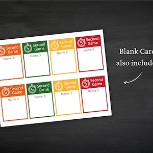 Thanksgiving 5 Second Game | Printable Thanksgiving Game | Thanksgiving ...