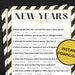 New Year's Eve Trivia Printable New Year's Game New Years Activity for ...