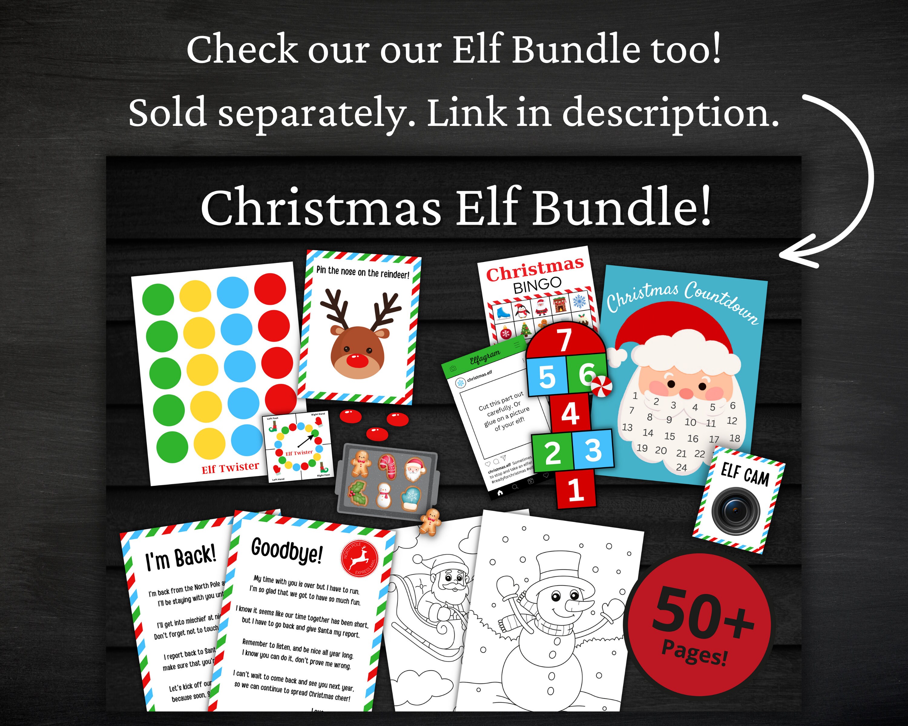 Christmas Elf Treasure Hunt for Older Kids | Christmas Elf Scavenger ...
