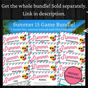 Summer Would You Rather | Printable Summer Game | Summer Activity for ...
