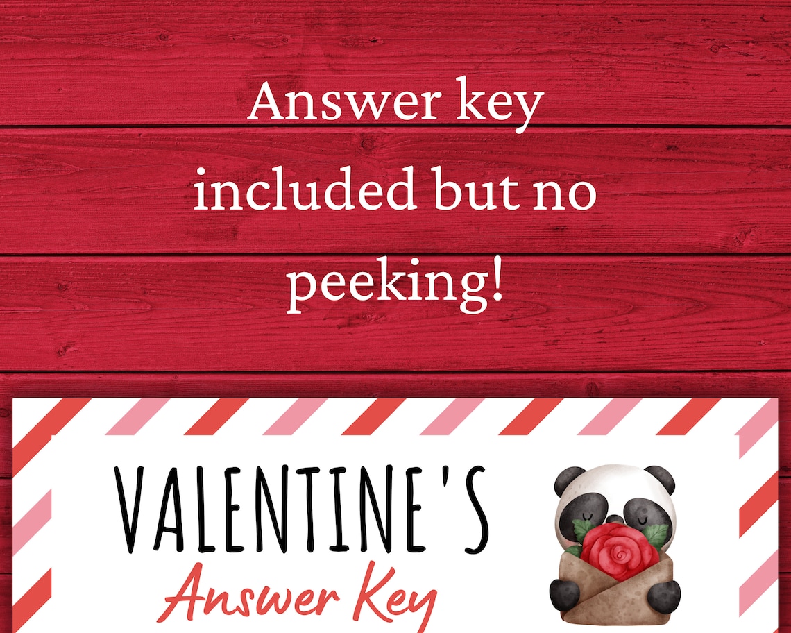 Valentine's Day Game Bundle Printable Valentine's | Etsy