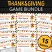 Thanksgiving Mad Libs Printable Thanksgiving Game Thanksgiving Activity ...