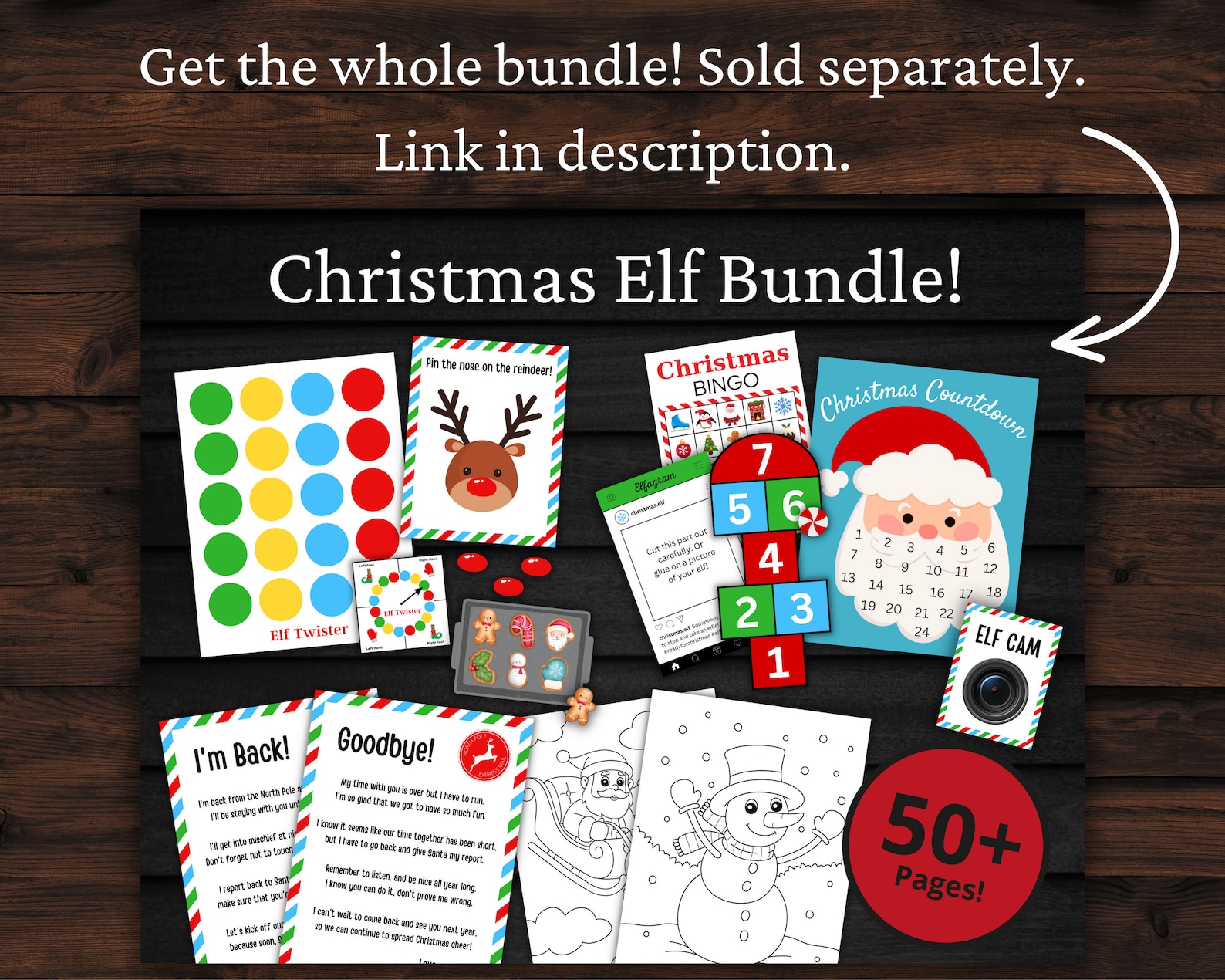 Elf Twister Christmas Elf Activity Holiday Elf Ideas - Etsy
