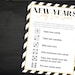 New Year's Eve Candy Dice Game Printable New Year's Game New Years ...