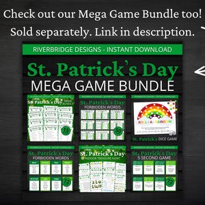 Roll A Rainbow Dice Game | Printable St. Patrick's Day Game | Spring ...
