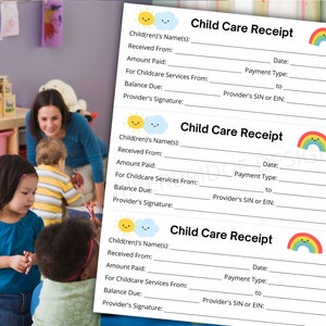 Daycare Form Bundle | Printable Forms for Daycare, Preschool, Nanny ...
