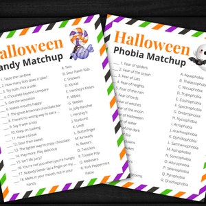 Halloween Game Bundle | Printable Halloween Games for Kids and Adults ...