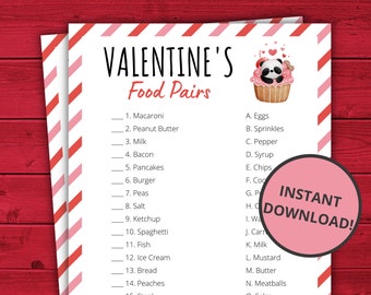 Valentine's Day Taboo Game Printable Valentine's Day - Etsy