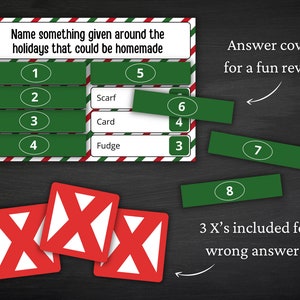 Christmas Friendly Feud | Printable Christmas Game | Christmas Activity ...