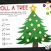 Roll A Tree Dice Game Printable Christmas Game Christmas - Etsy Canada