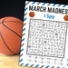 March Madness I Spy Printable March Madness Game for Kids and Adults ...